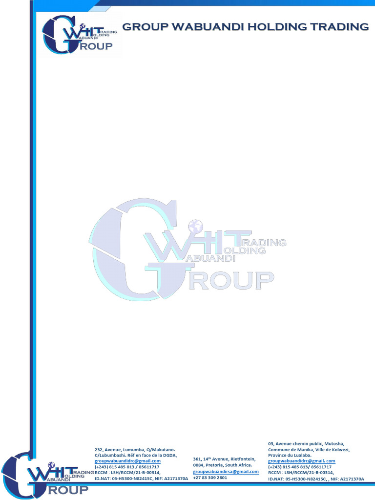 PT Updated Letterhead | PDF