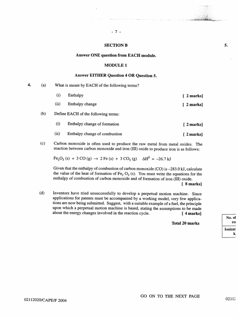 Chem Module 1 Compilation | PDF | Gases | Redox