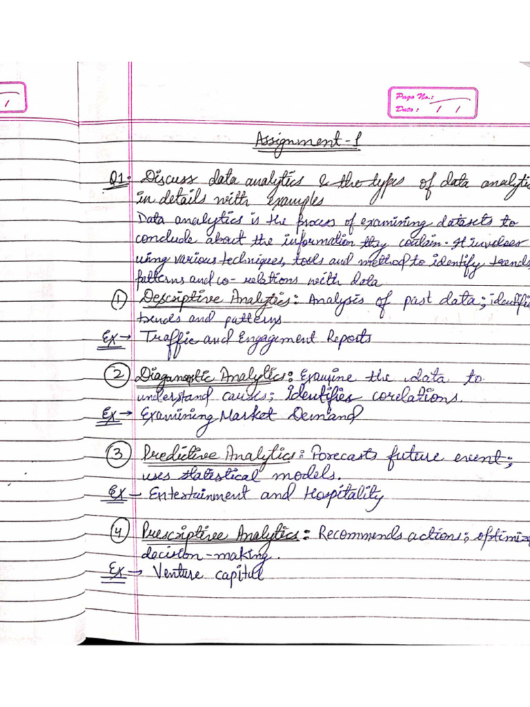 DA Assignment 1 | PDF