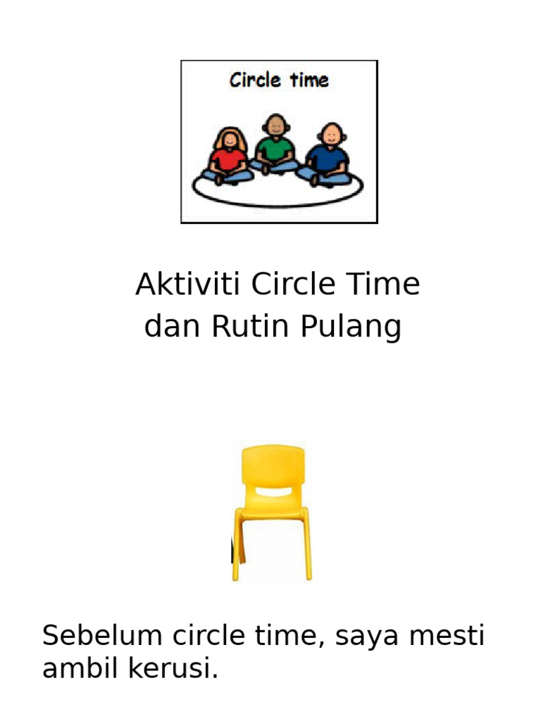 SOCIAL STORY Circle Time B | PDF