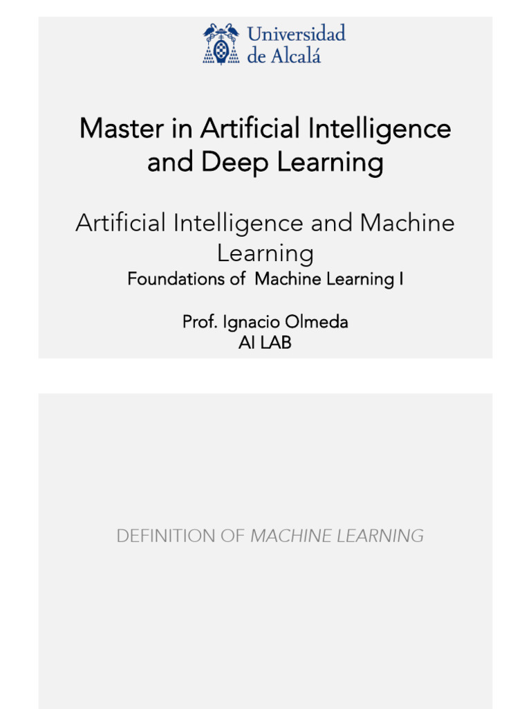 Foundations of Machine Learning Explained | PDF | Machine Learning ...