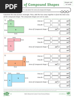 Area of Compound Shapes Answers 250215 131417 | PDF