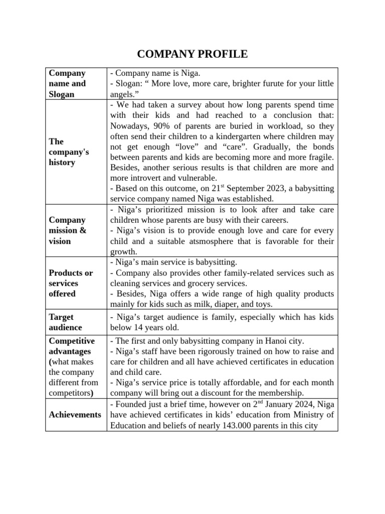 3.3. Company Profile Template | PDF