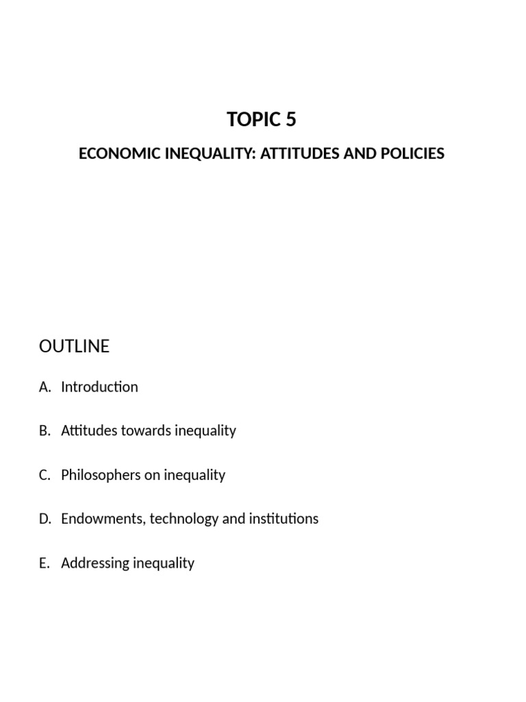 Topic 5 Fairness Perceptions Policies | PDF | Poverty & Homelessness | Discrimination & Race ...