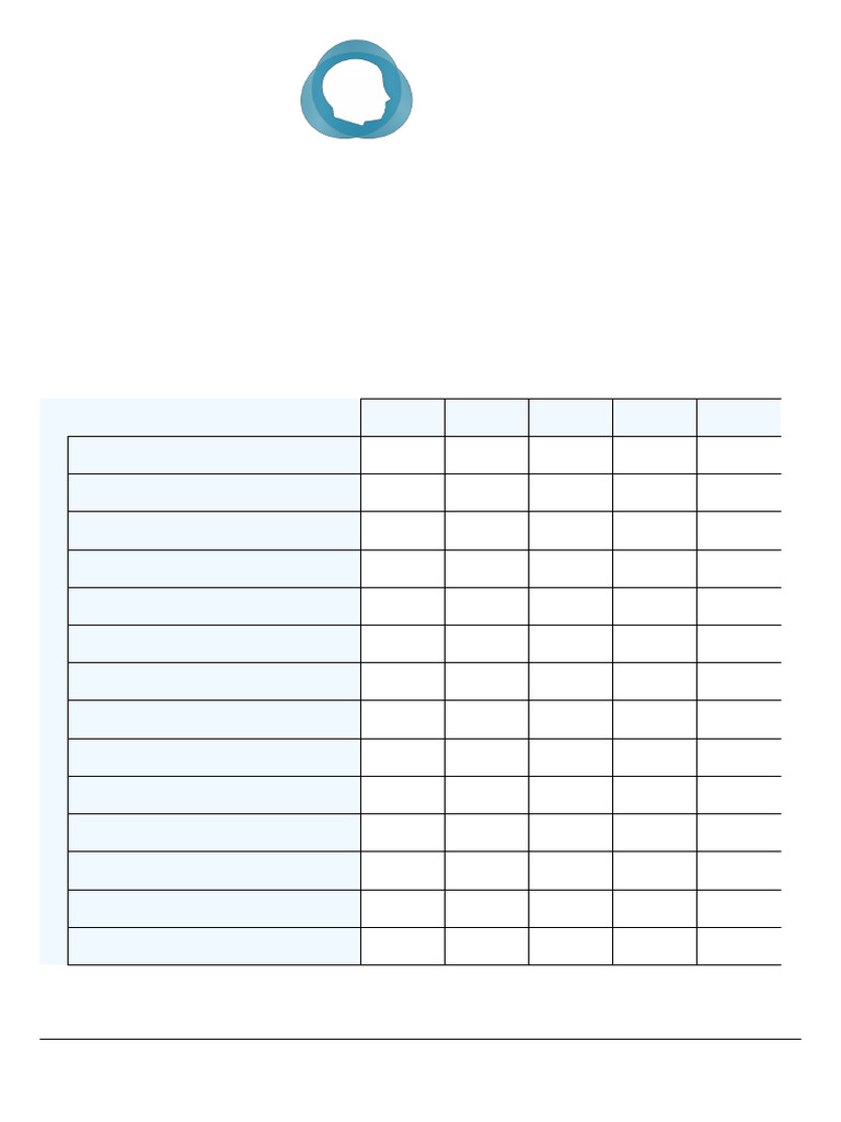 Session Reactions Scale Feedback Informed Treatment Blank PDF | PDF ...