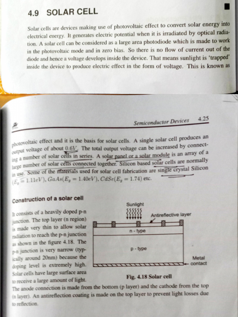 Solar Cell | PDF