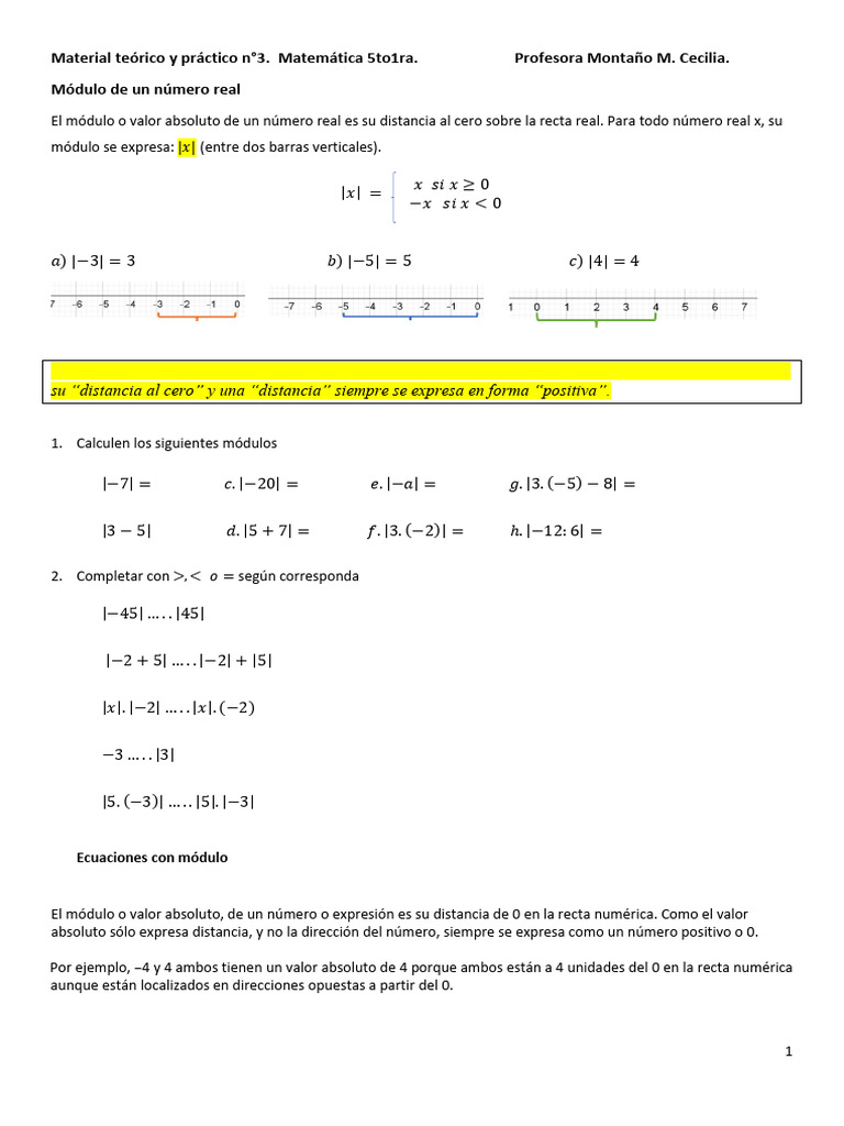 Guía 3. Módulo. Ecuaciones e Inecuaciones. | PDF | Ecuaciones | Matemáticas