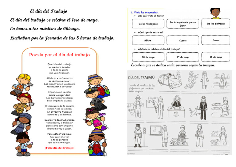 El Día Del Trabajo-Dif | PDF