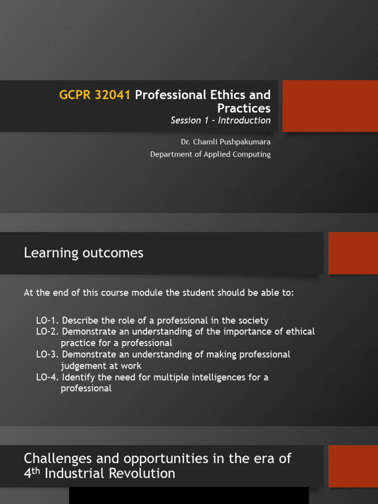 Session 1 - introduction to module | PDF