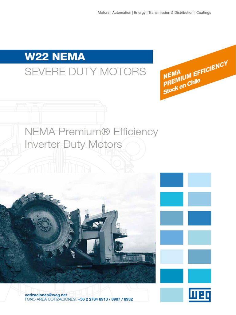 CATALOGO W22 NEMA PREMIUM 50Hz | PDF | Resistor | Humedad