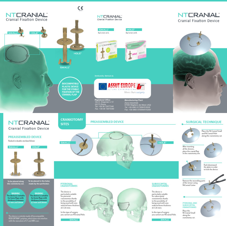 Biocompatible Cranial Fixation Device | PDF | Medical Specialties ...