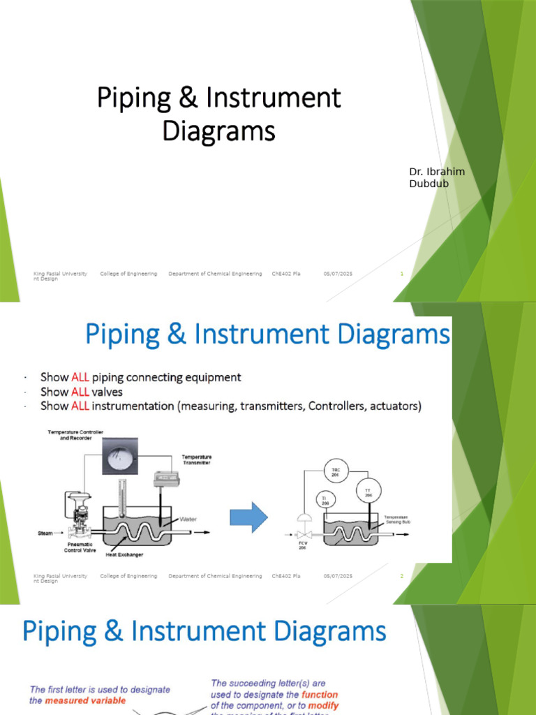 12 Plant Design9 Piping & Instrumentation X | PDF
