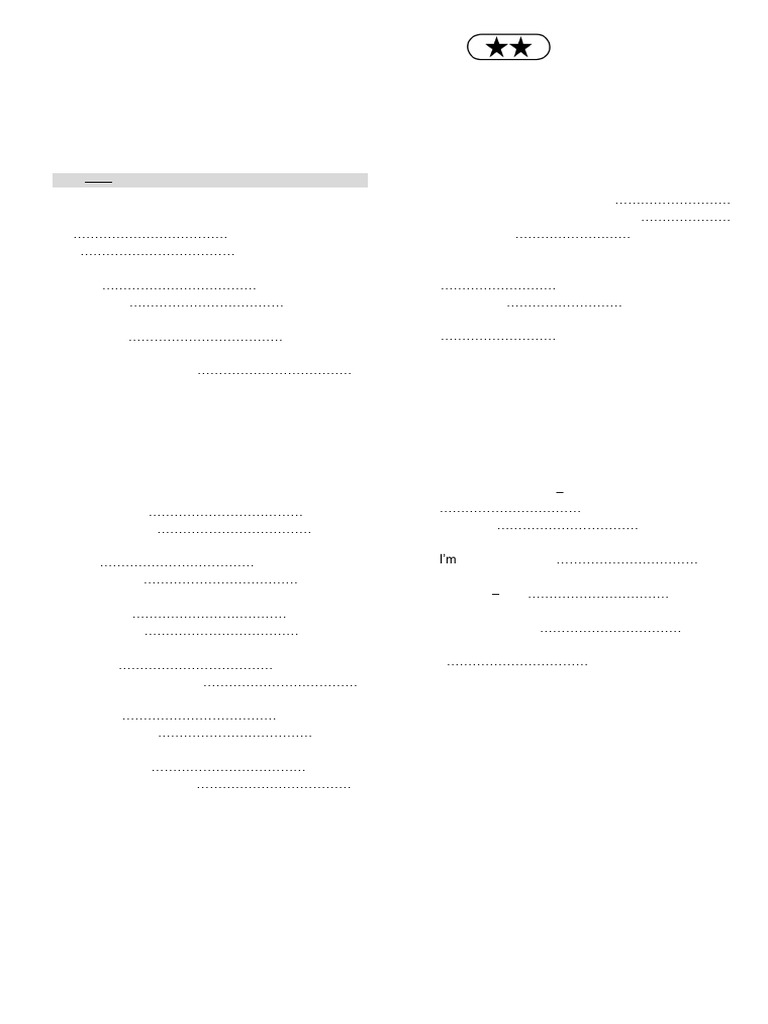 Revision 2º Bach - Grammar and Voc Exercises + Key | PDF | Linguistic Morphology | Language ...