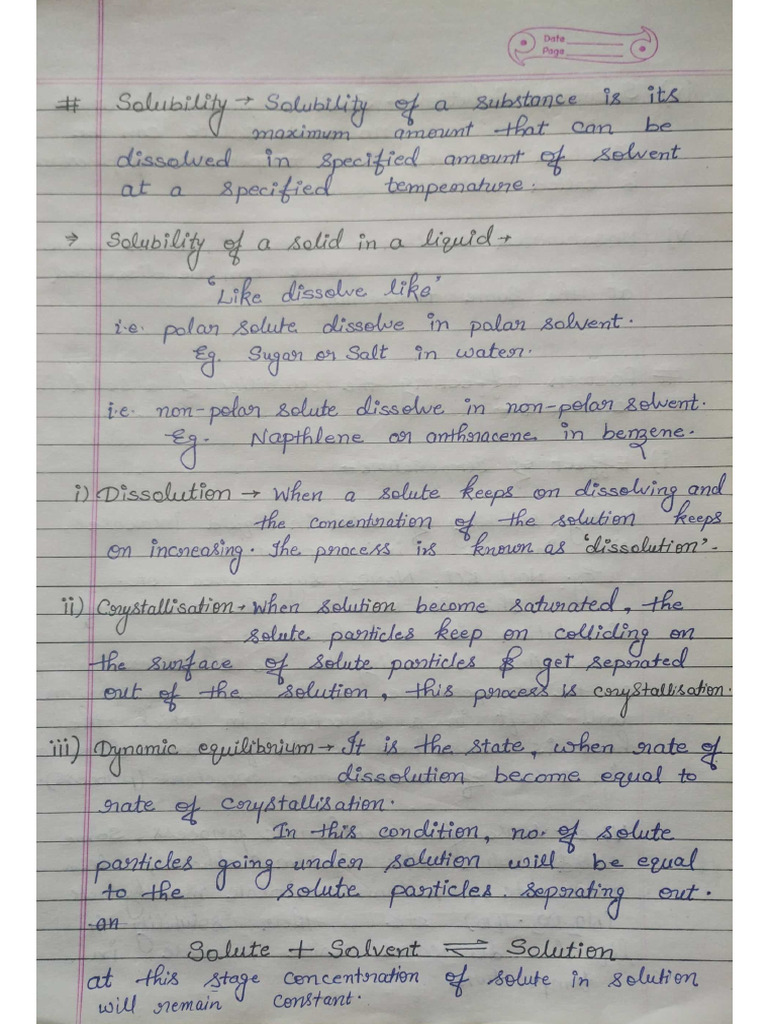 Solution Part-2 (Henry's Law) | PDF