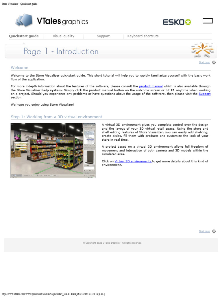 Store Visualizer - Quickstart Guide | PDF | 3 D Computer Graphics ...
