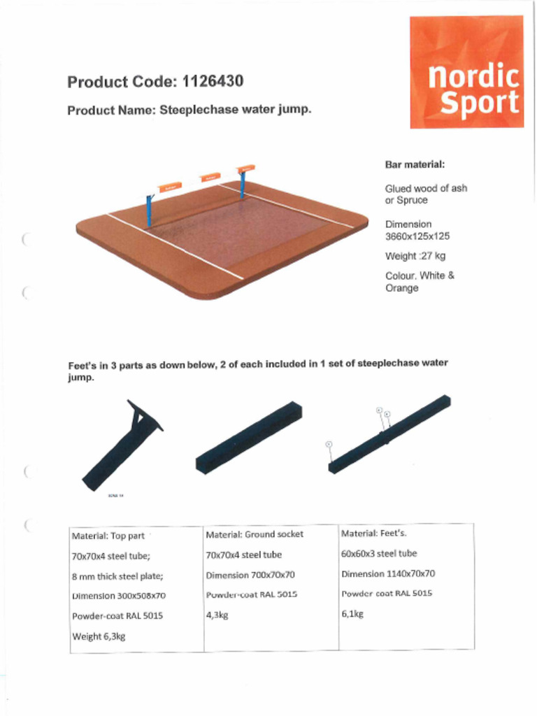 Waterjump Steeplechase | PDF