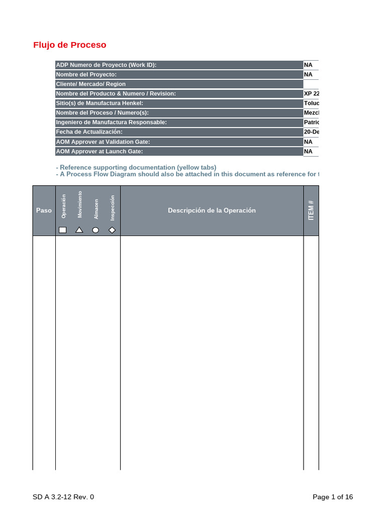 AMEF y Plan de Control Resina Acrilica 160592 | PDF | Química