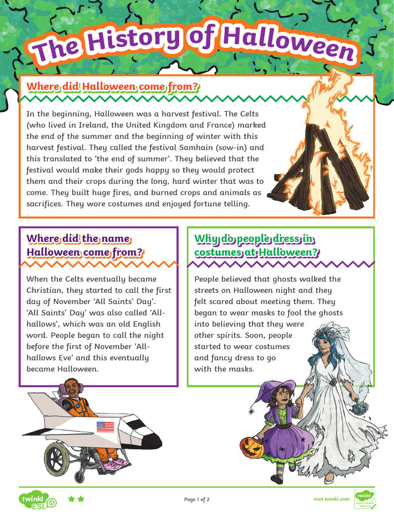 Origins and Traditions of Halloween | PDF | Halloween | Autumn Festivals