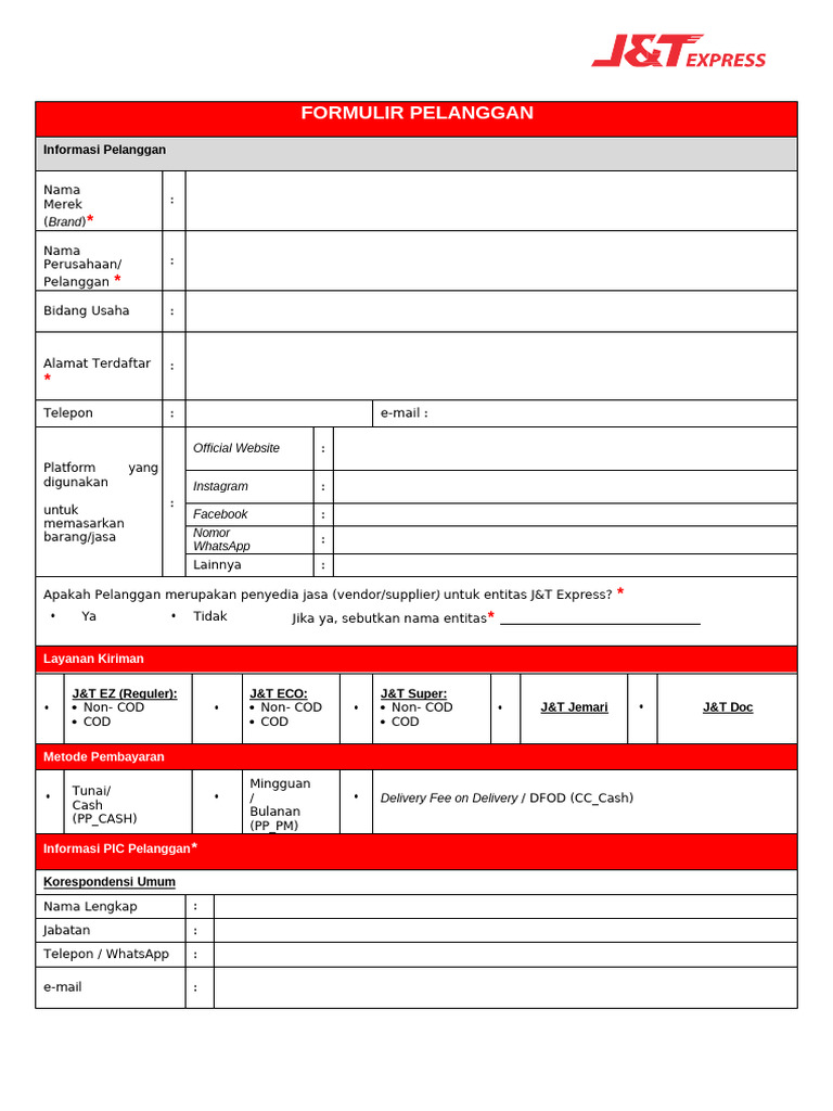 Formulir Klien v4 - 111023 Versi Agent 16 | PDF