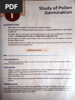 Pollen Germination Study for Class 12 | PDF | Pollen | Anatomy