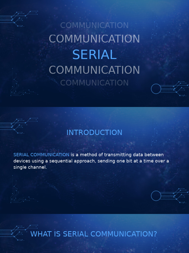Serial Communication and UART | PDF | Manufactured Goods | Computing