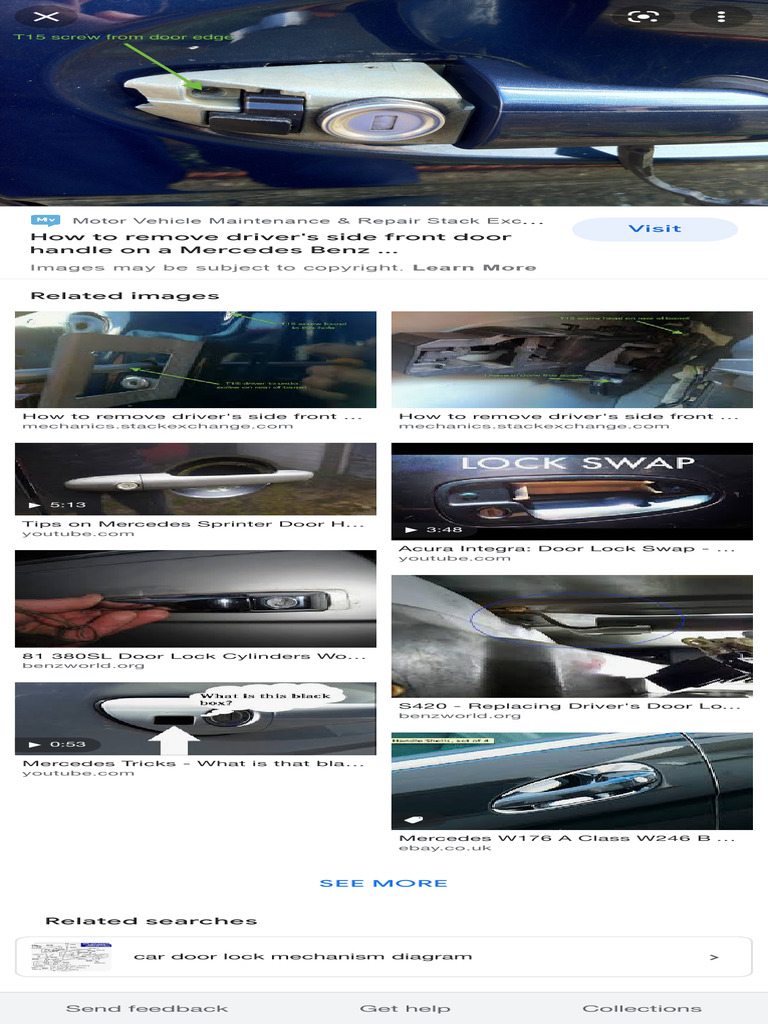 Mercedes Door Lock - Google Search | PDF