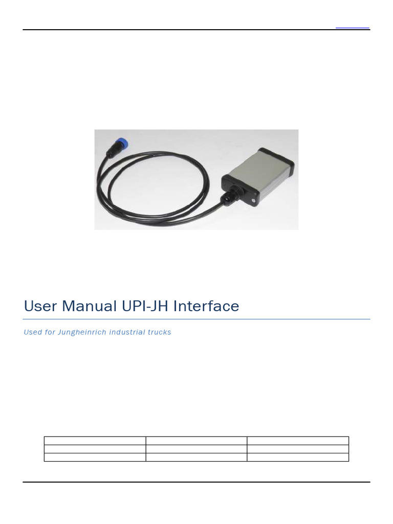 User Manual UPI-JH Revb | PDF | Parameter (Computer Programming) | Menu (Computing)