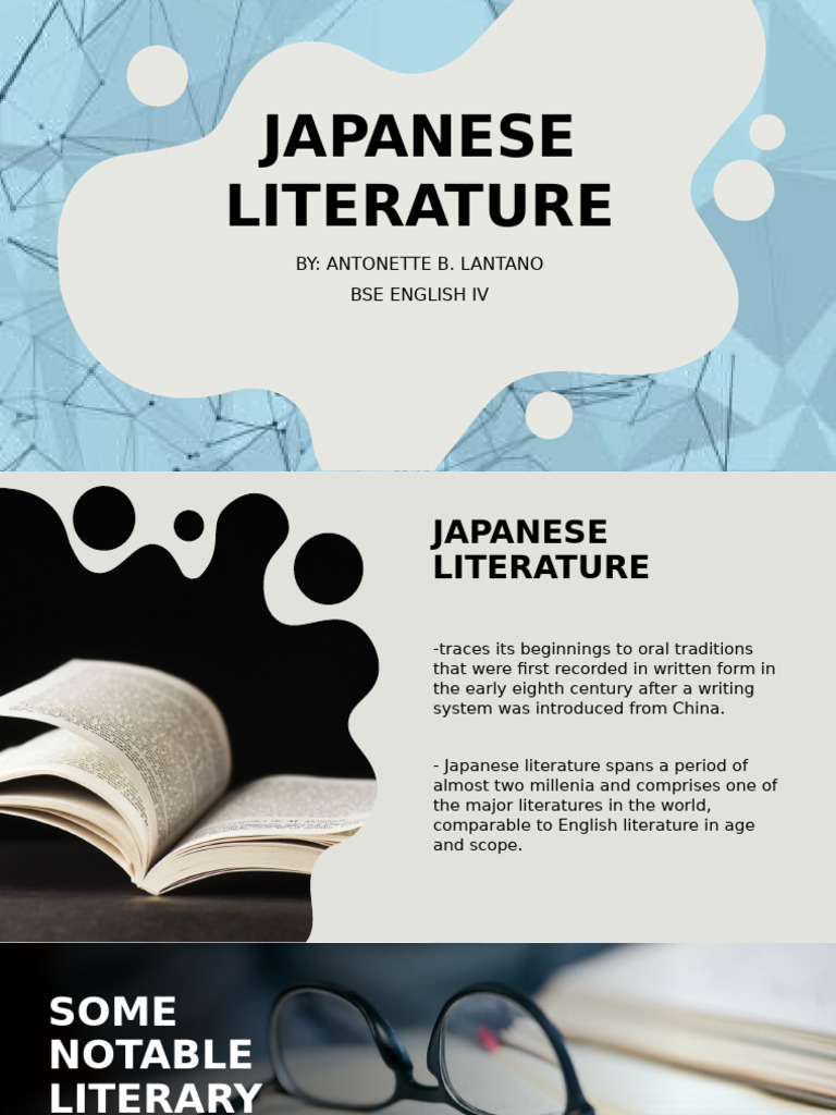 Japanese Literature | PDF | Japanese Literature | The Tale Of Genji