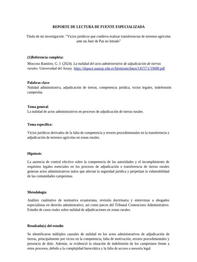 22.04.25 edicion 2 INVESTIGACIÓN ACTIVIDAD SEMANA 5 Reporte+de+lect_QCTZZE | PDF | Intención ...