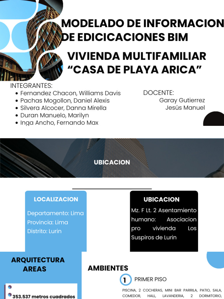 Modelado de Informacion de Edicicaciones Bim | PDF | Ingeniería