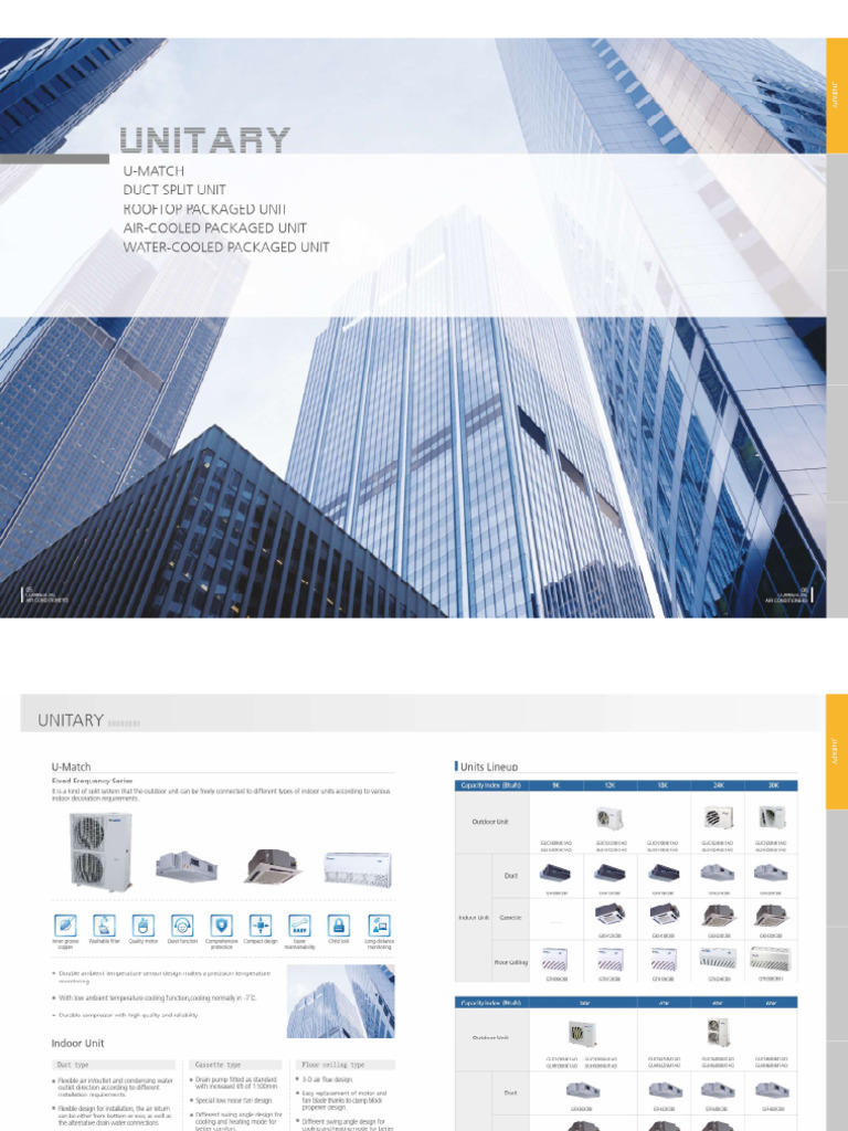 Brosur Split Duct Gree | PDF