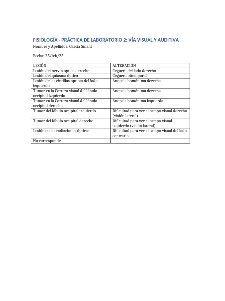 Via Visual y Auditiva Practica | PDF