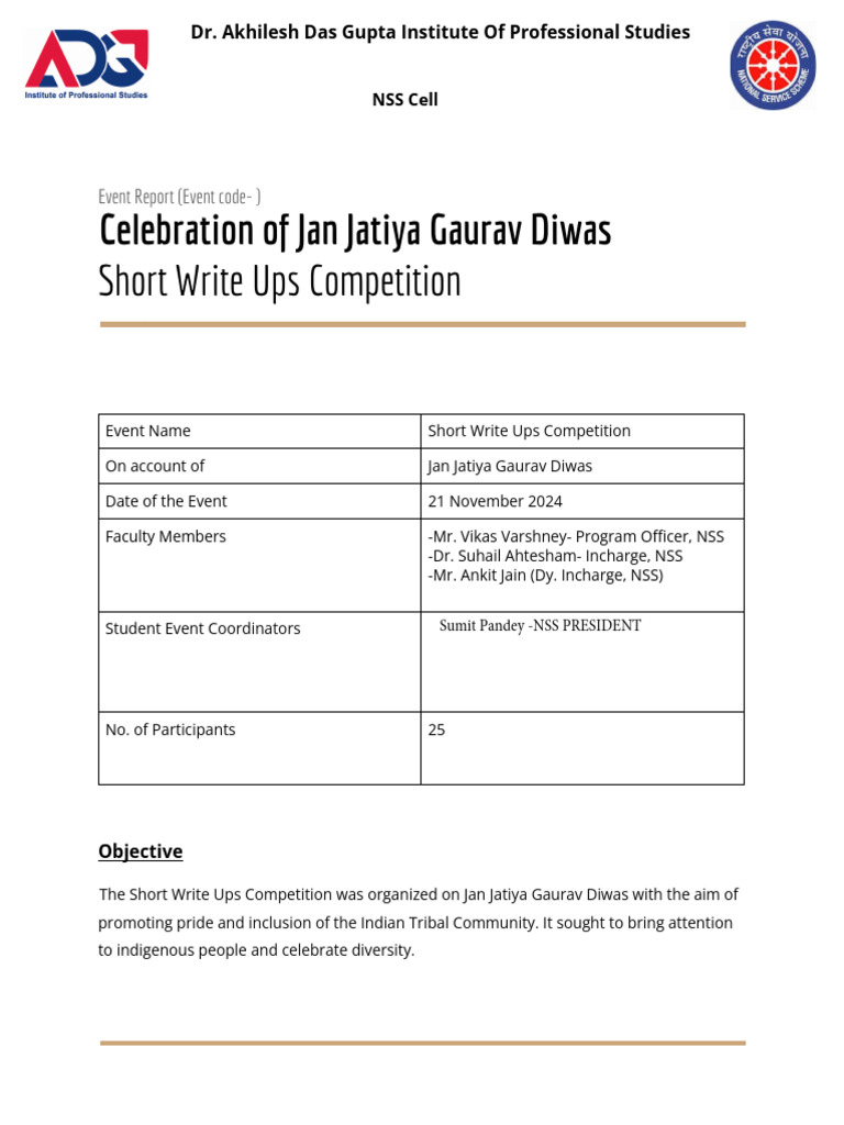 Short Writeups Report FINAL | PDF