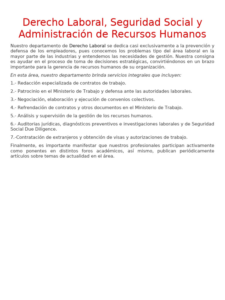 Derecho Laboral - Rogoberto | PDF | Derecho laboral | Salario