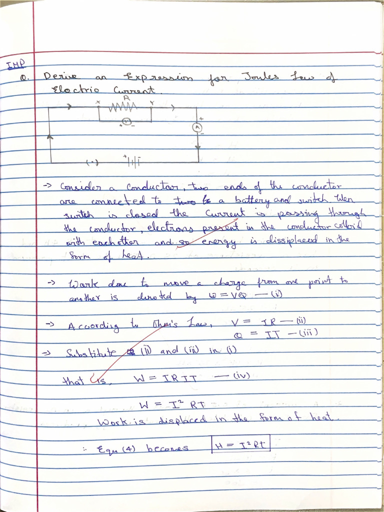 Electricity Notes (Part - 2) | PDF
