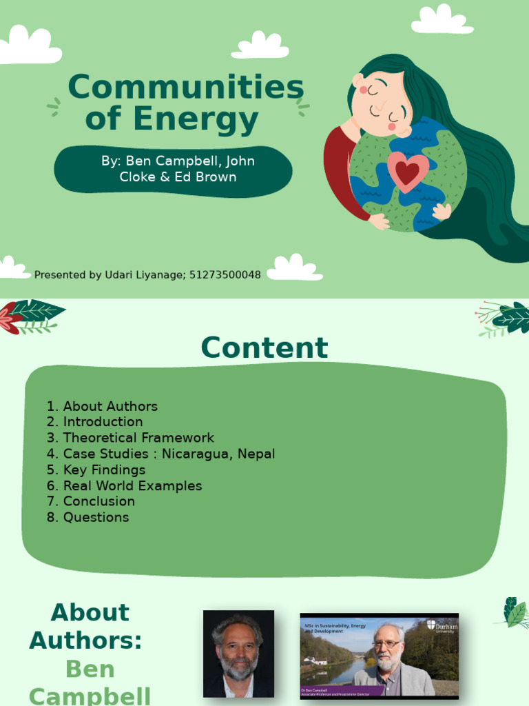 Economic Anthropology Ppt05 | PDF | Biogas | Sustainability