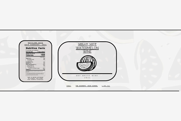 Black and White Vintage Vine Label | PDF