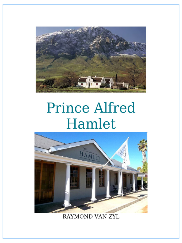 Prince Alfred Hamlet | PDF