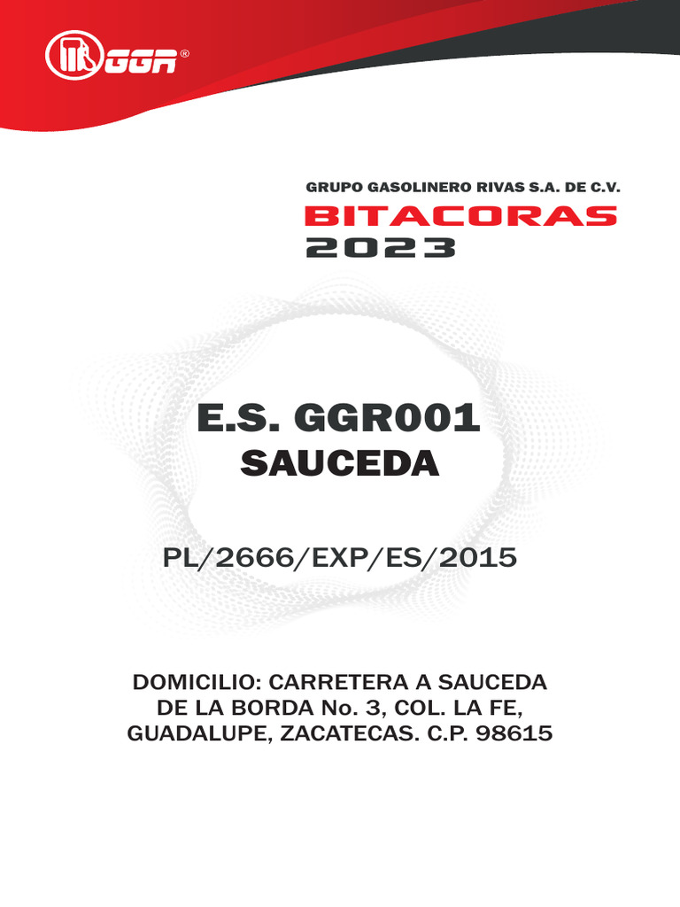 PORTADAS Bitácora GGR EDITABLE | PDF