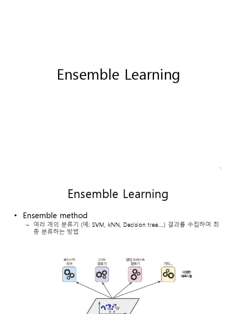 11 Ensemble Learning | PDF