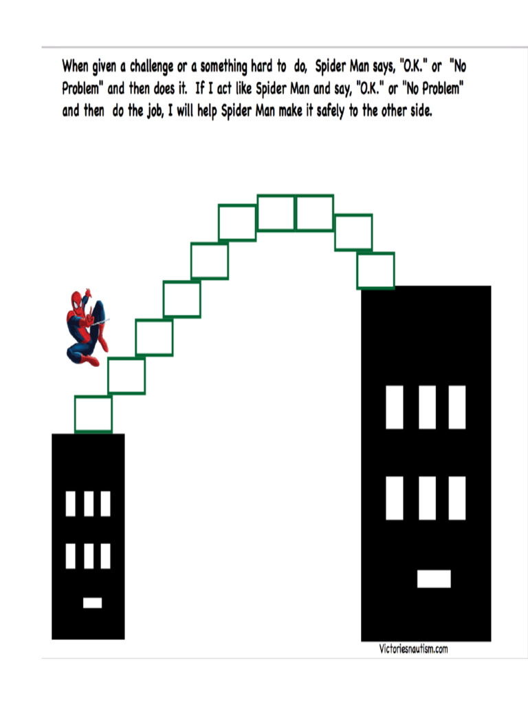 Spiderman Jump Chart | PDF