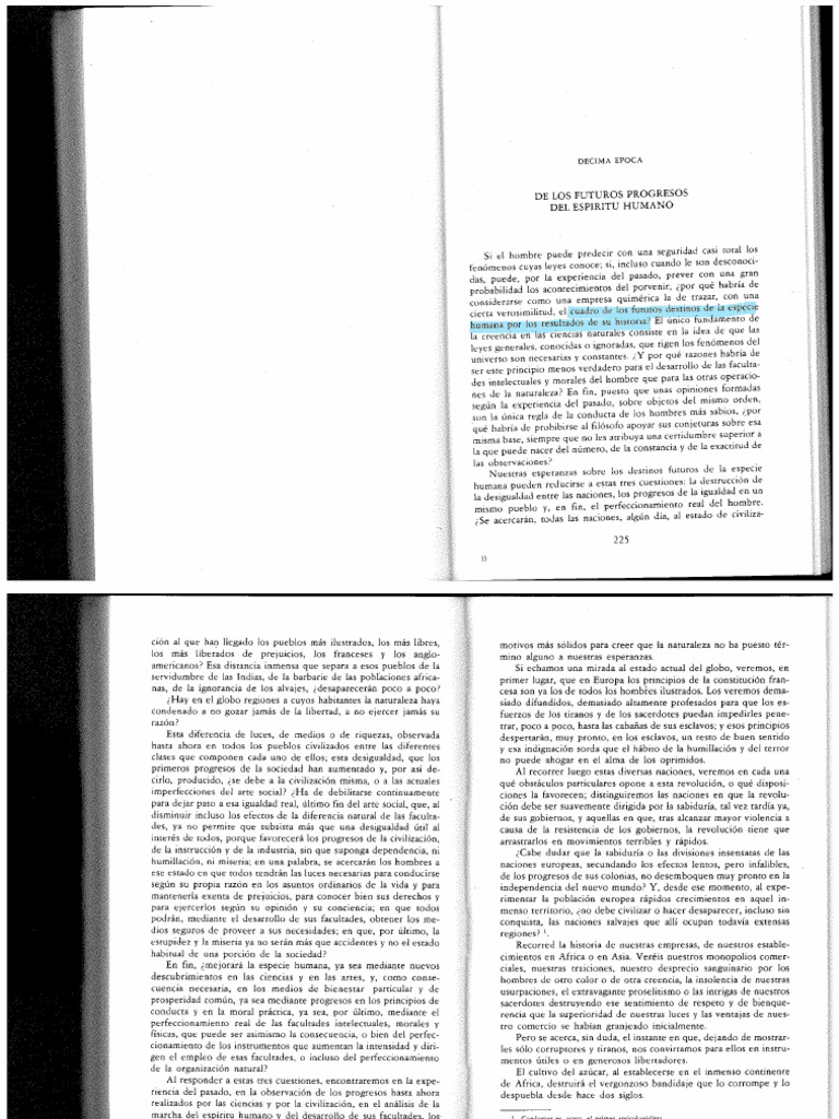 PRÁCTICA Condorcet, Bosquejo... | PDF