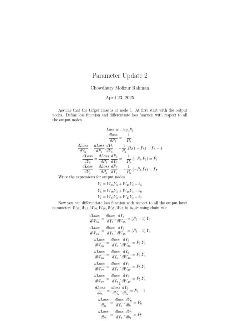 Lec15 Parameter Update2 | PDF | Applied Mathematics | Machine Learning