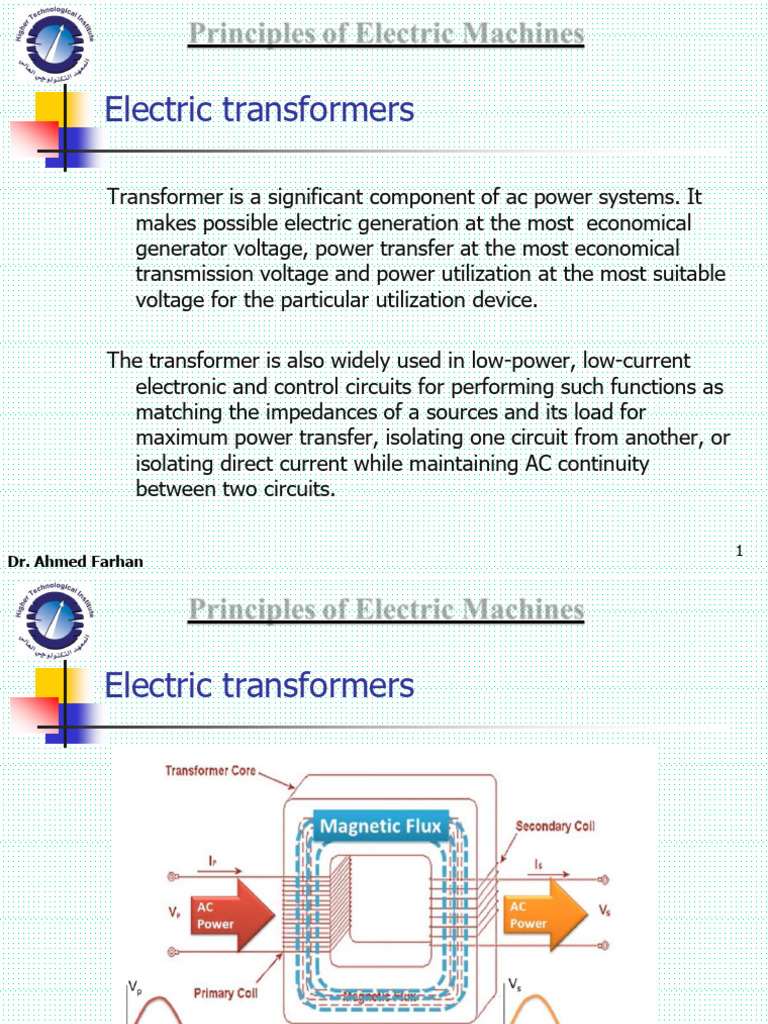 Lecture_2 | PDF | Transformer | Voltage