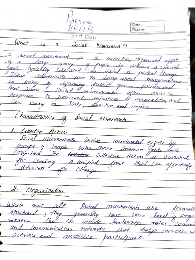 Sociology Handwritten Notes | PDF