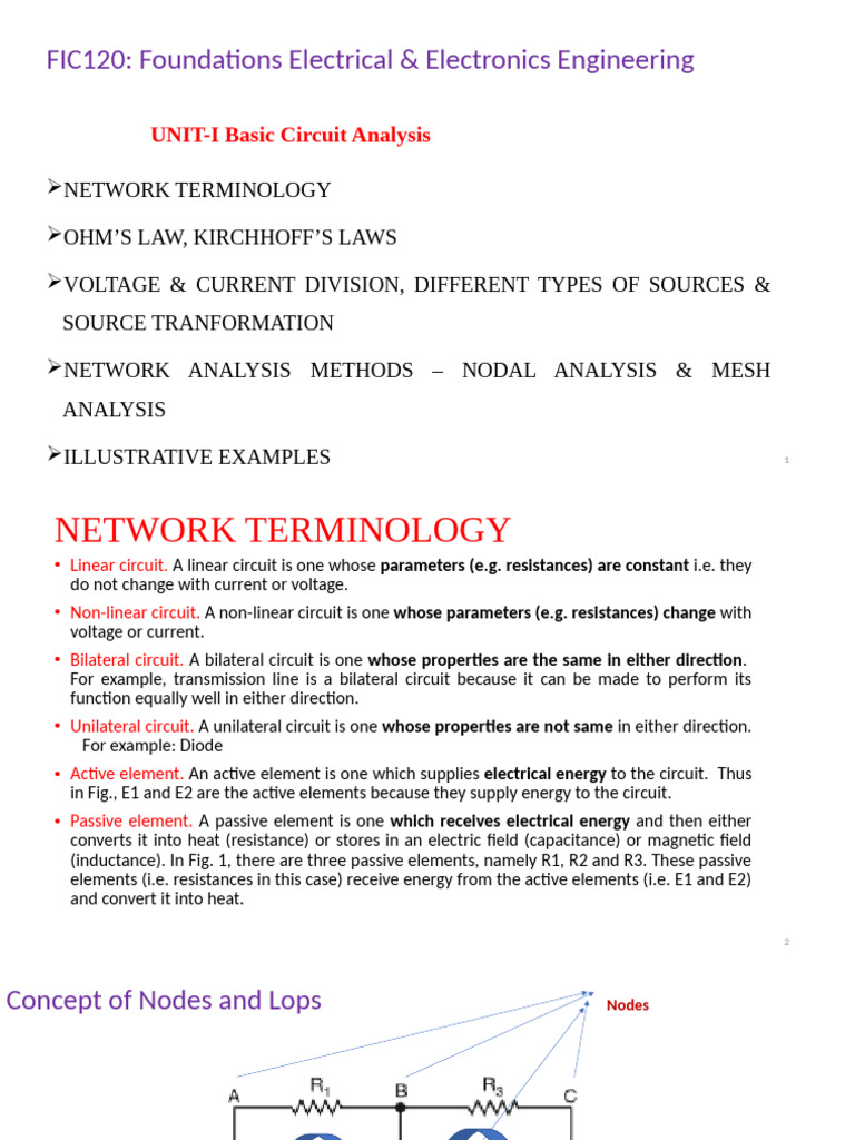 Basic Circuit Analysis | PDF | Series And Parallel Circuits | Electrical Network