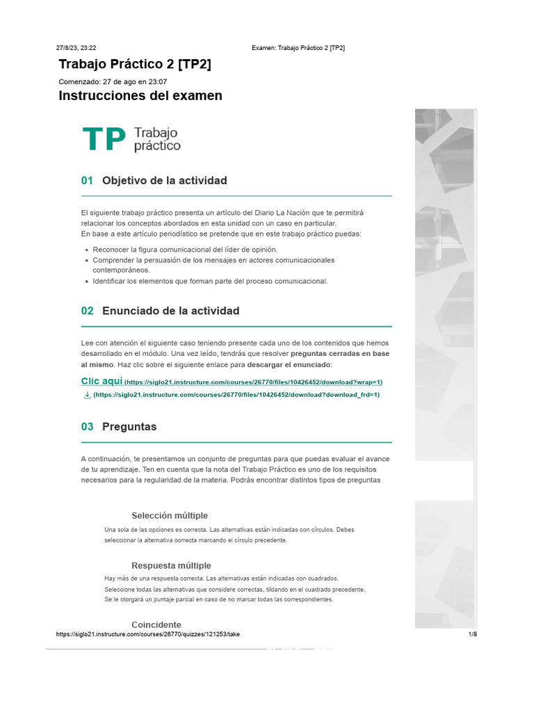 TP2 al 80% - teoria de la comunicacion | PDF | Comunicación | Investigación cuantitativa