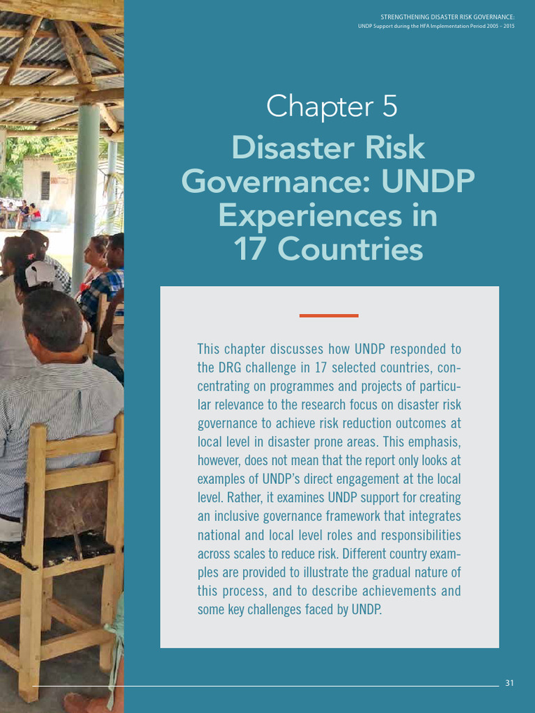 Strengthening Disaster Risk Governance-Full-Report | PDF | Governance ...