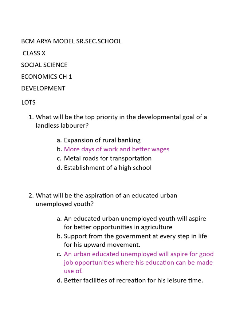 806-C-902-Anskey Development Ch-1 Eco. | PDF | Human Development Index | Developing Country