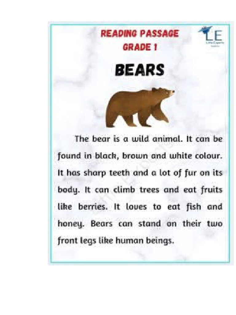 Bears | PDF